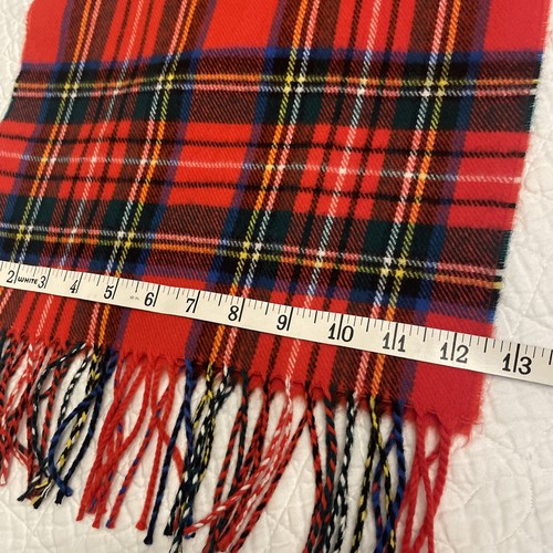 Lot 2 Chaps Ralph Lauren Silk Necktie Red Tartan Preppy Plaid & 70 ...