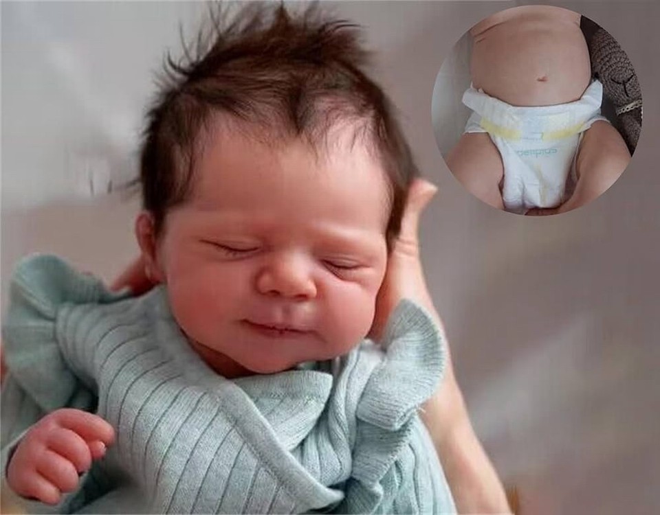 18 Inch Real Life Reborn Baby Dolls Full Body Girl Realistic Baby Dolls ...