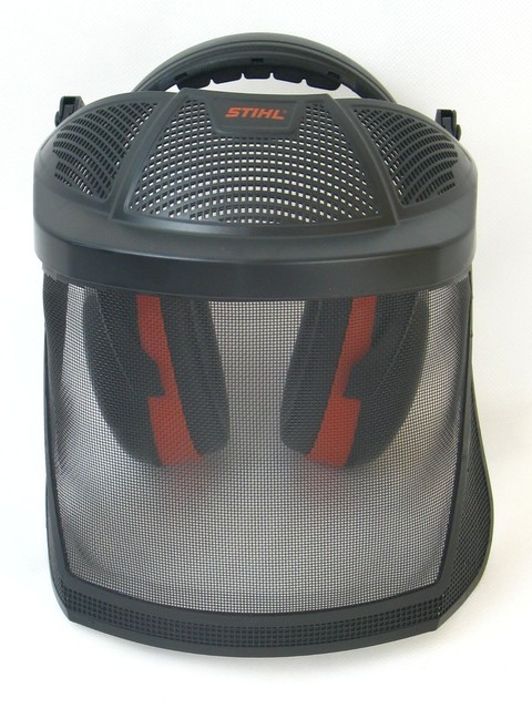 STIHL Genuine 0000 884 0566 Nylon Mesh Face Shield and Hearing ...