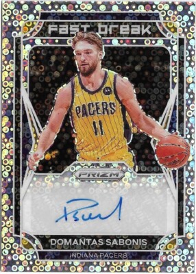 2021-22 Panini Prizm DOMANTAS SABONIS Fast Break Auto | eBay
