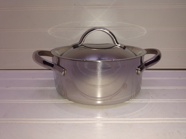 REVERE WARE Pro Line 1.5 Qt Quart Covered Saucepan w/Lid 6726 Copper ...