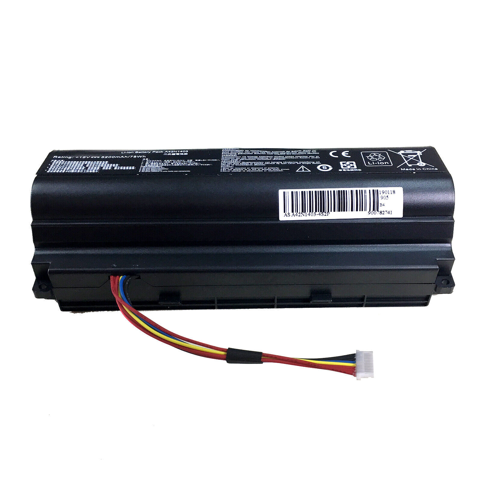 Laptop Battery for ASUS ROG G751JY-T7159H G751JY-T7372D G751JT-T7229H ...