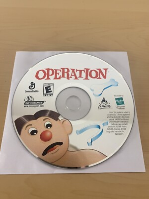 Operation Surgery Has Never Been So Silly PC CD-ROM Hasbro Windows 95/ ...