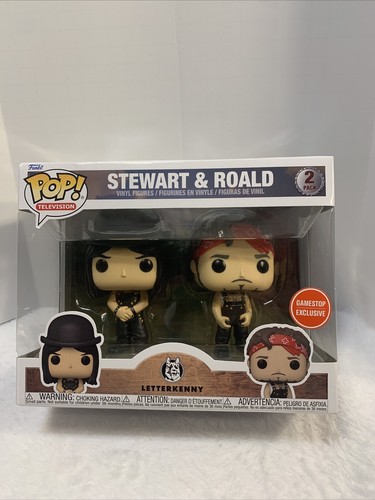 FUNKO POP! TELEVISION- LETTERKENNY - STEWART & ROALD- 2 Pack- GAMESTOP ...
