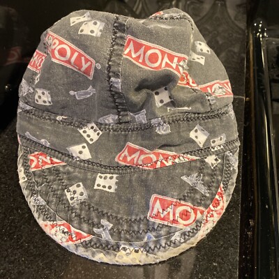 Monopoly Hat Cap Gray Baseball Hat Cap Very Old! | eBay