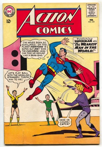 Action Comics #321 1965- SUPERMAN- DC Silver Age VG | eBay