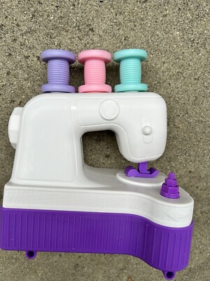 Toy Sewing machine plush purple Little live pet sew surprise for kid | eBay