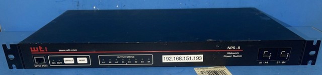 WTI NPS-8HD20-1 Network Power Switch for sale online | eBay