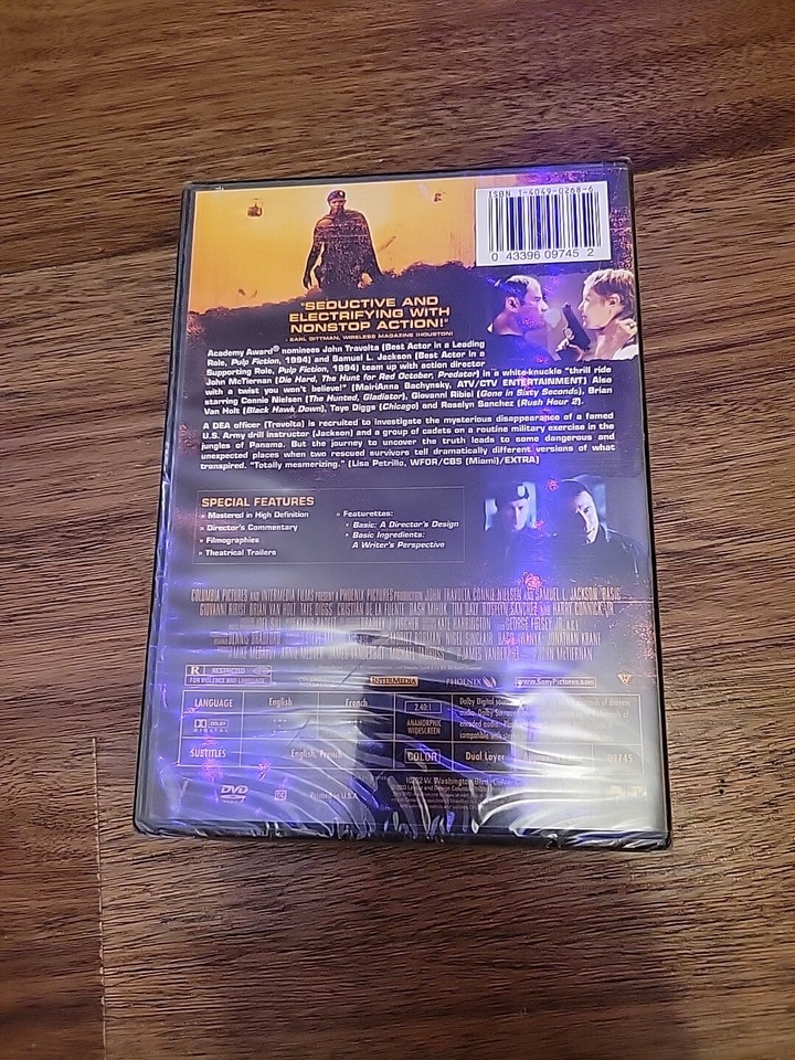 Basic (DVD, 2003, Special Edition) ) New/Sealed 43396097452 | eBay