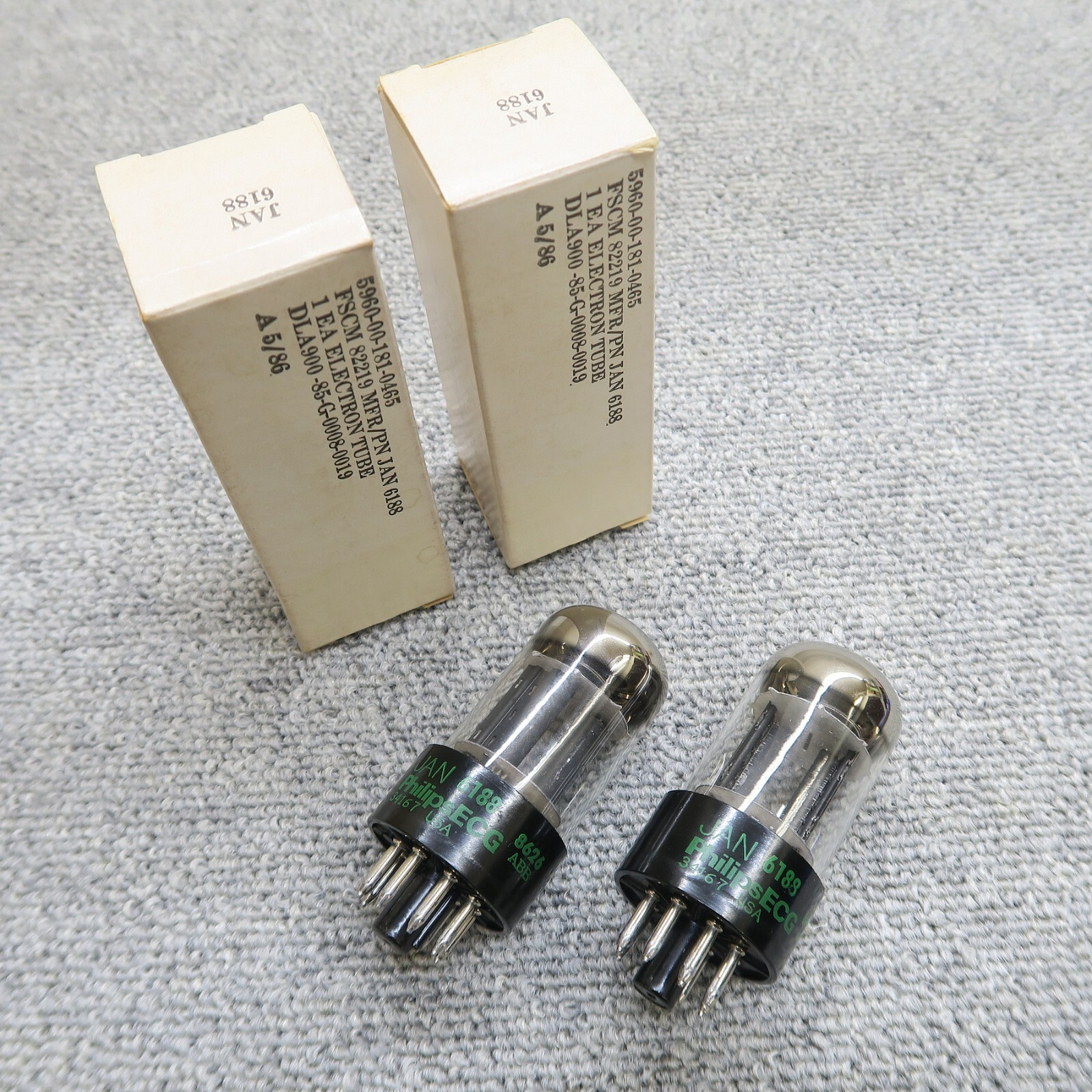 PHILIPS 6188 Vacuum Tube Set USED JP | eBay