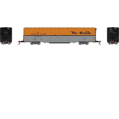 Athearn ATHG75886 HO 60' PS Auto Box, Denver &Rio Grande Western #63869 ...