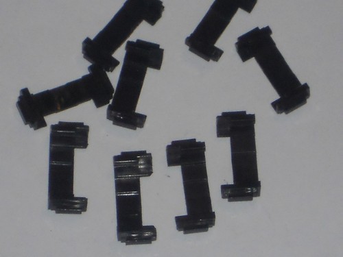 VINTAGE AURORA AFX G-PLUS CHASSIS Body Clip 9pc HO SLOT CAR | eBay