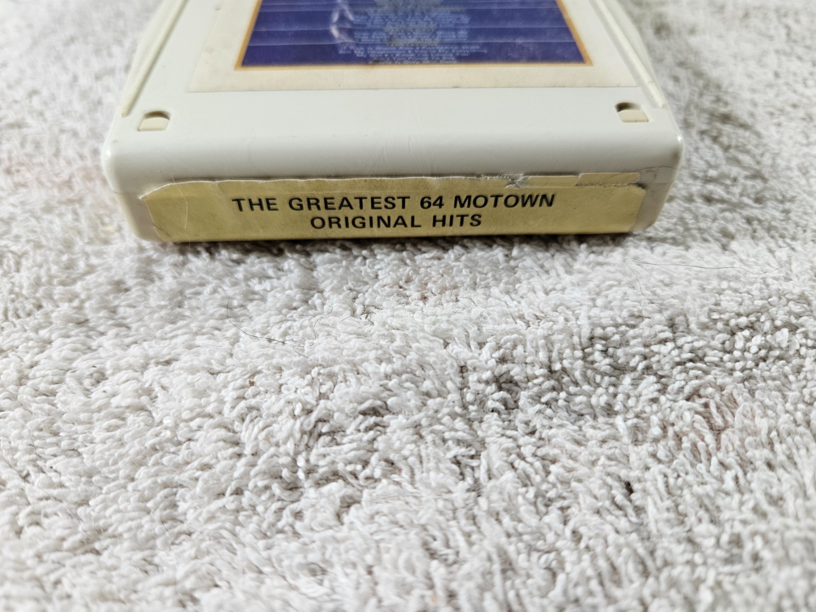 The Greatest 64 Motown Original Hits 8-Track Tape. Serviced. Free ...