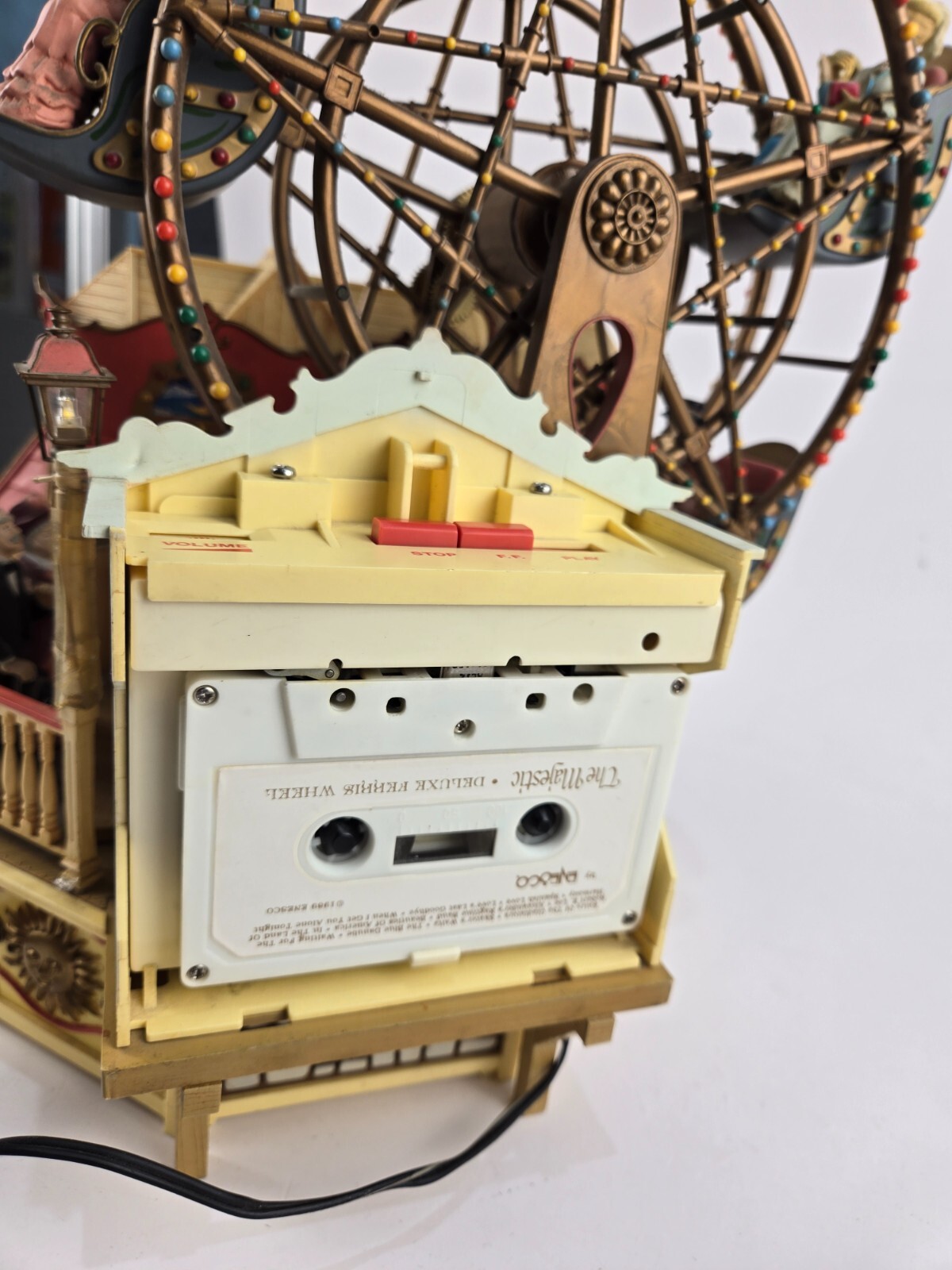 Enesco Majestic Ferris Wheel Music Box With Power Cord Band Organ - 100 ...