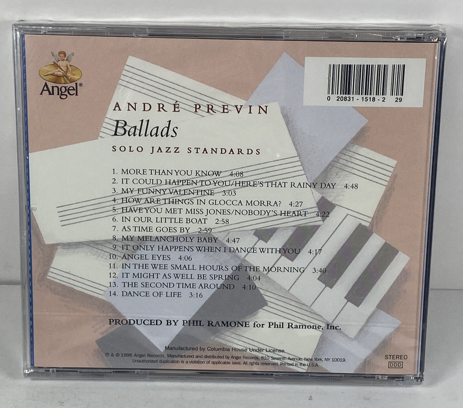 Ballads+by+Andr%C3%A9+Previn+%28CD%2C+1996%2C+Angel+Records%29 for sale ...