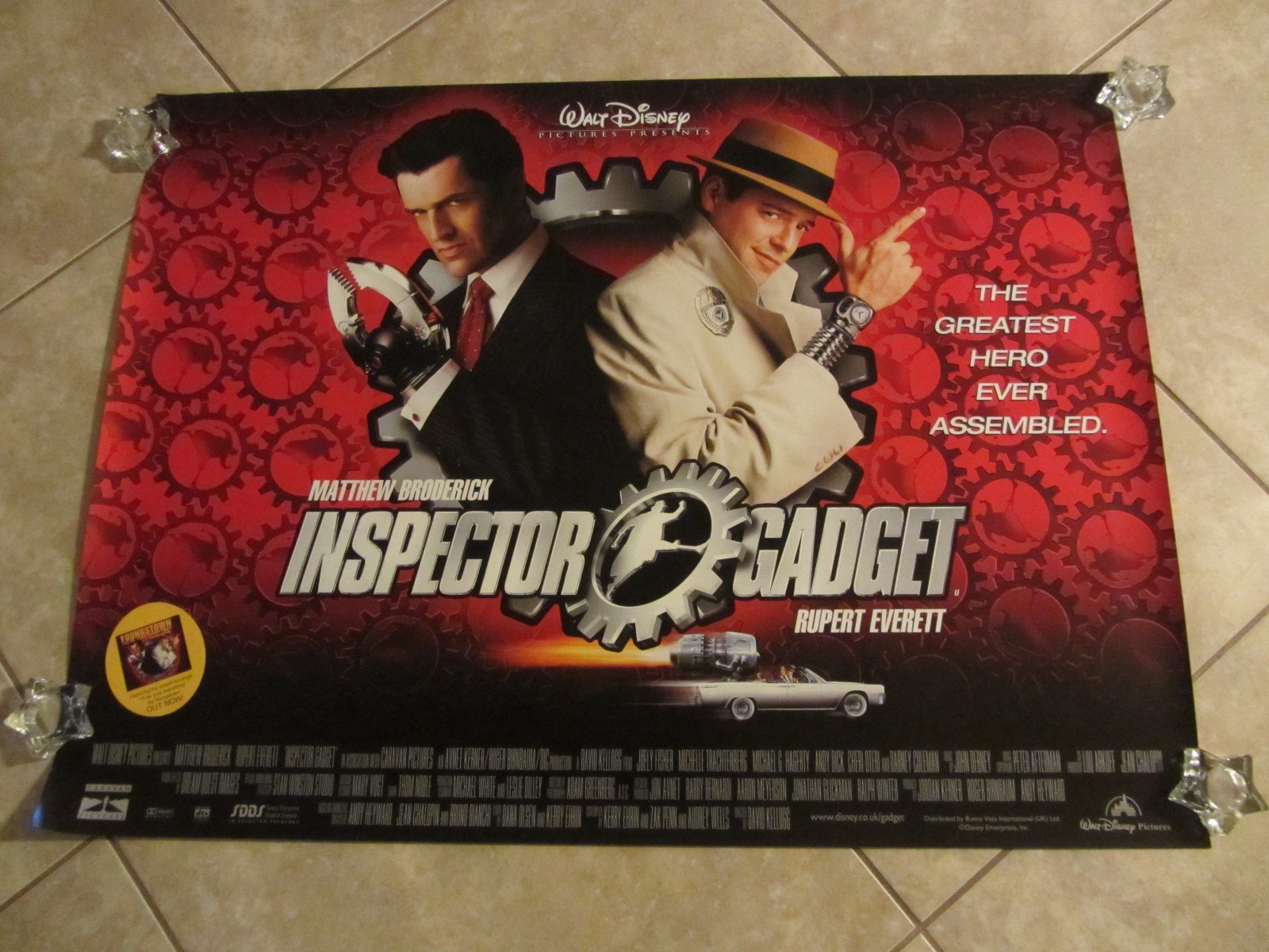 Inspector Gadget movie poster 30 x 40 inches - Matthew Broderick ...