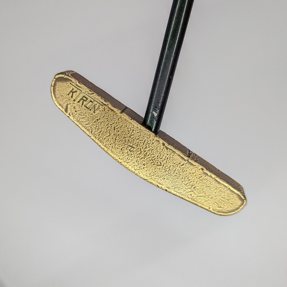 RARE! Vintage KTRON 105 B Brass Putter - 34" Right Hand - Made and ...