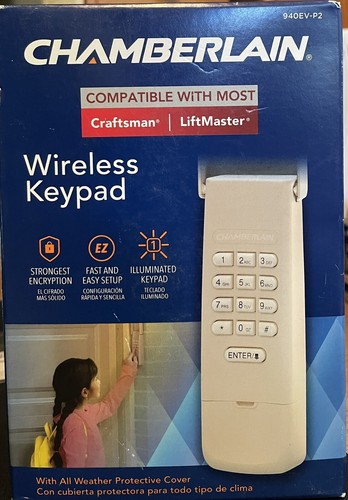 Chamberlain 940EV-P2 Garage Keyless Door Entry Keypad | eBay