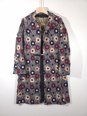 Vintage Johnny Was Biya Collection Luxurious Silk Embroidery Coat Size ...