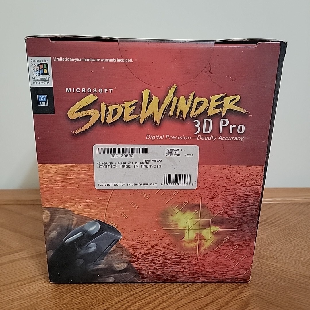 Microsoft SideWinder 3D Pro (32600007) Video Games Controller for sale ...