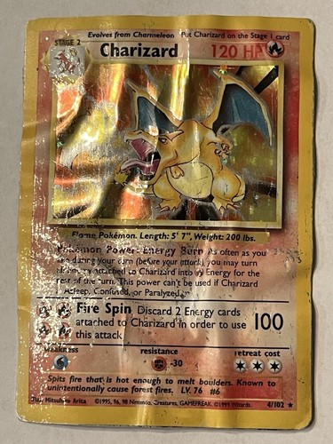 1999 Pokemon Base Set Holo 4/102 Charizard! Cheapest On eBay! 🔥 | eBay
