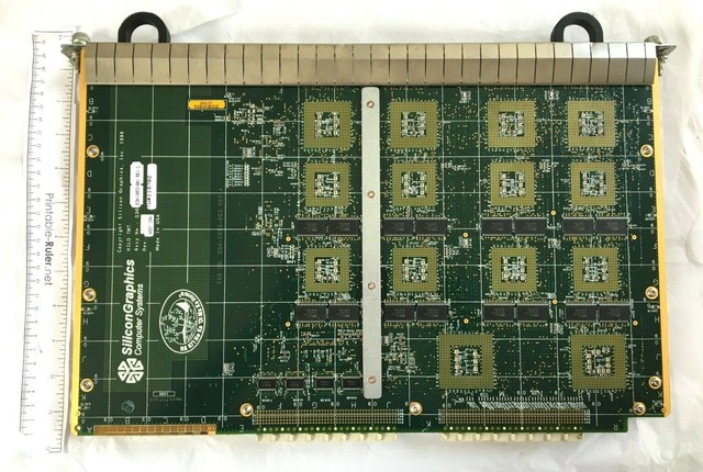 Silicon Graphics Assembly Module Board 030-1053-001 Rev G, 034-1053-003 ...