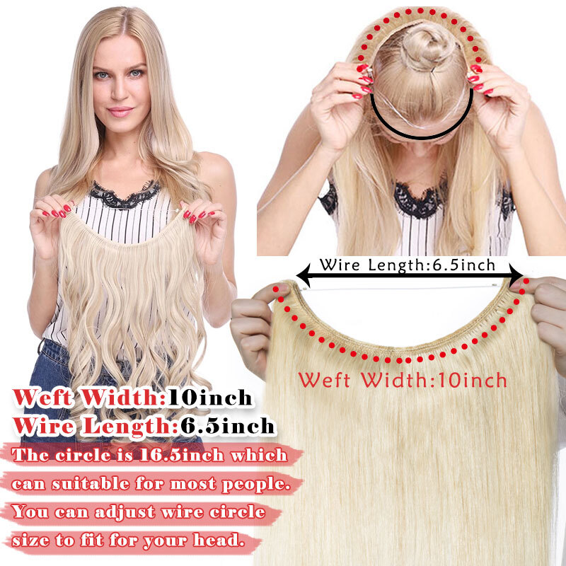Real Invisible Wire In Human Hair Extension Secret Hidden Extensions ...