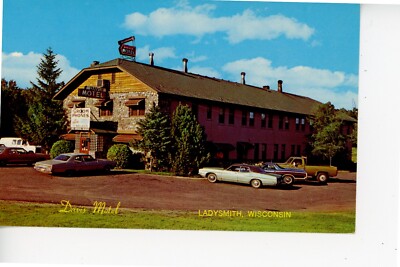 Postcard Davis Motel, Ladysmith, Wis HTC 009-010 | eBay
