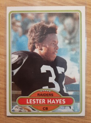 1980 TOPPS LESTER HAYES ROOKIE #195 OAKLAND RAIDERS | eBay