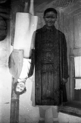 double exposure, ghost, unusual, rare, vintage fine art negative! 1940 ...