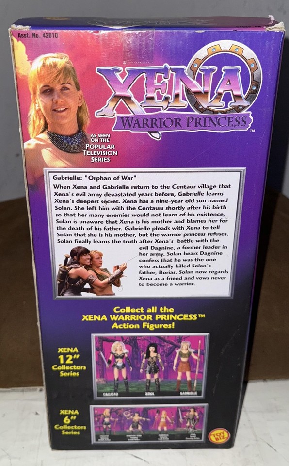 Vintage Xena Warrior Princess Gabrielle 12" Action Figure Toy Biz ...