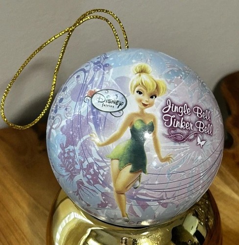 Disney Tinker Bell Metal Ball Ornament – Excellent Condition ...