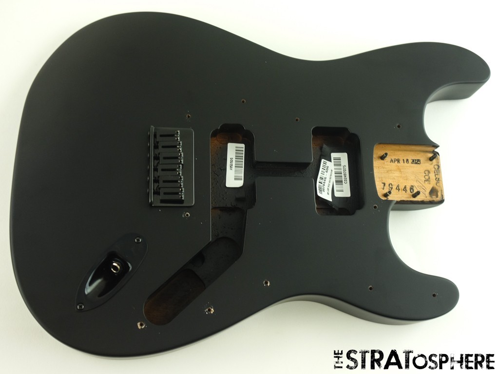 USA Fender JIM ROOT Stratocaster Mahogany HH Strat BODY + HARDWARE ...