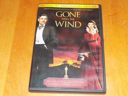 GONE WITH THE WIND Two-Disc 70th Anniversary Special Edition Clark ...