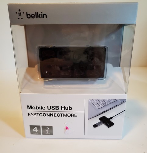 Belkin Mobile Fast Connect USB Hub 2.0 4 Port - Still in Sealed Box | eBay