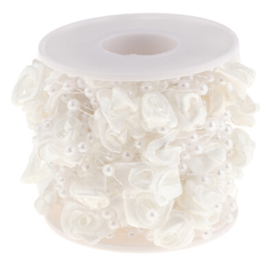 10m Perlen String Perlen Rose Kette Garland Hochzeit Geburtstag | eBay.de