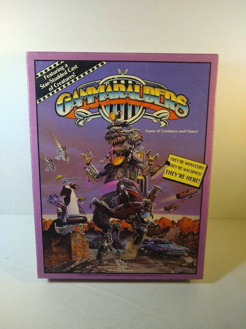 Gammarauders TSR Game of Creatures and Chaos Complete 1987 7015 for ...