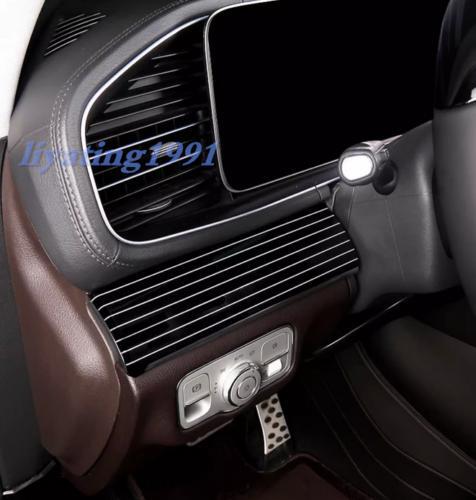 For Benz GLE GLS W167 X167 2020-24 Gloss Black Car Interior kit Cover ...