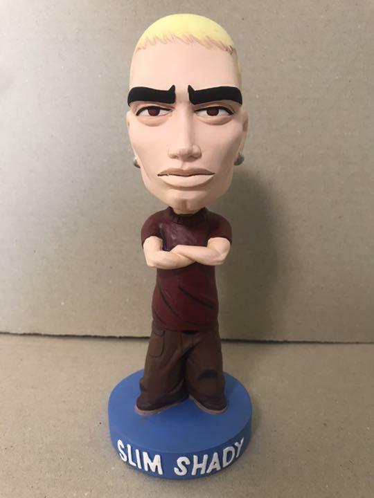 Eminem Figure The Slim Shady Show Head Knockers Bobblehead NECA USED F ...