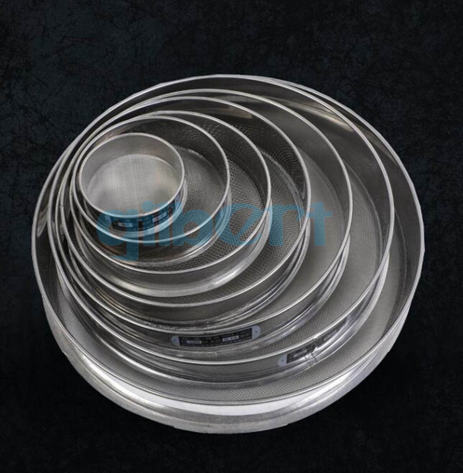 200mm Stainless Net /Croming Body Standard Test Sieve Laboratory Sieve ...