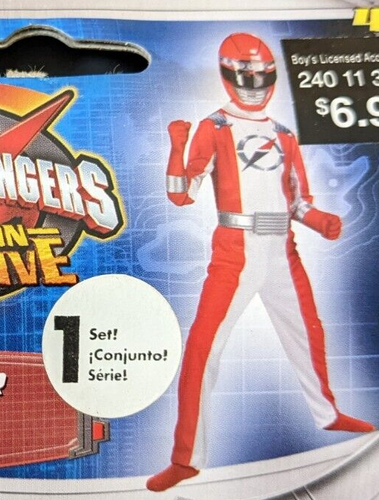 Vintage Power Rangers RED Ranger Gloves - Mack - Operation Overdrive ...