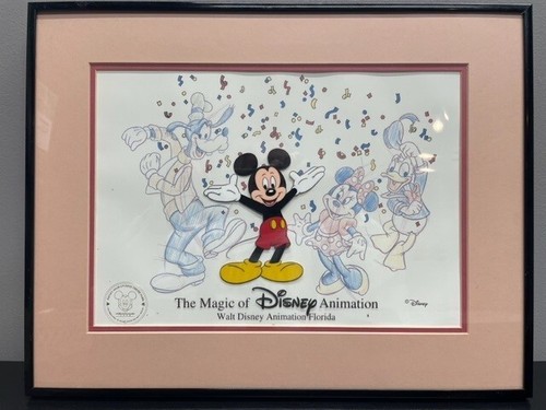 The Magic of Disney Animation Mickey Mouse Sericels - Lot of 5 | eBay