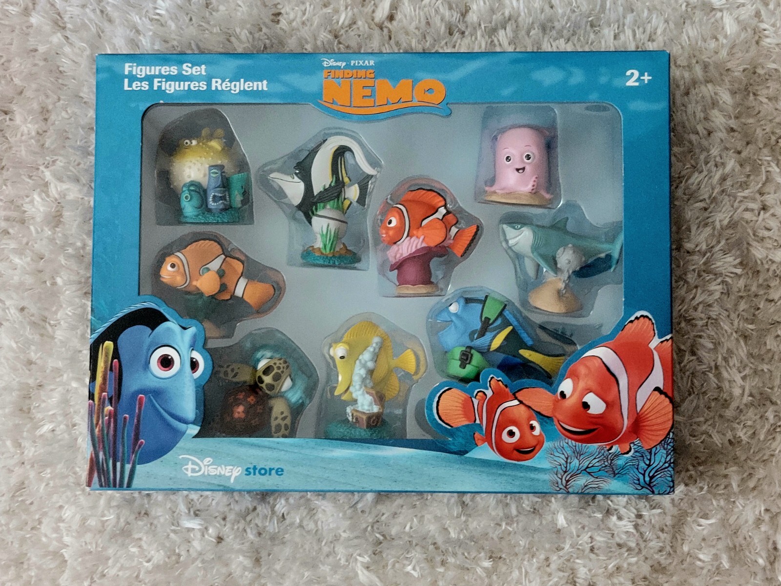 Disney store Finding Nemo Figures Set Disney . Pixar -Rare- New In Box ...