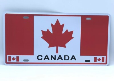 Canada Flag license plate | eBay