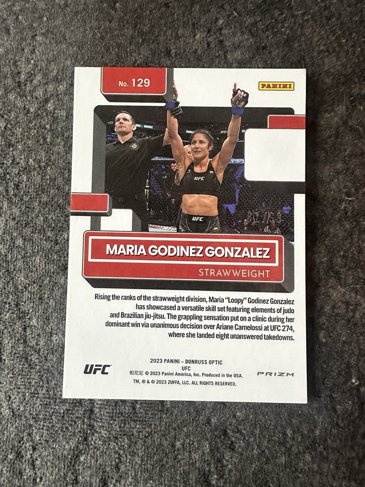 2023 Optic UFC Maria “Loopy” Godinez /99 | eBay