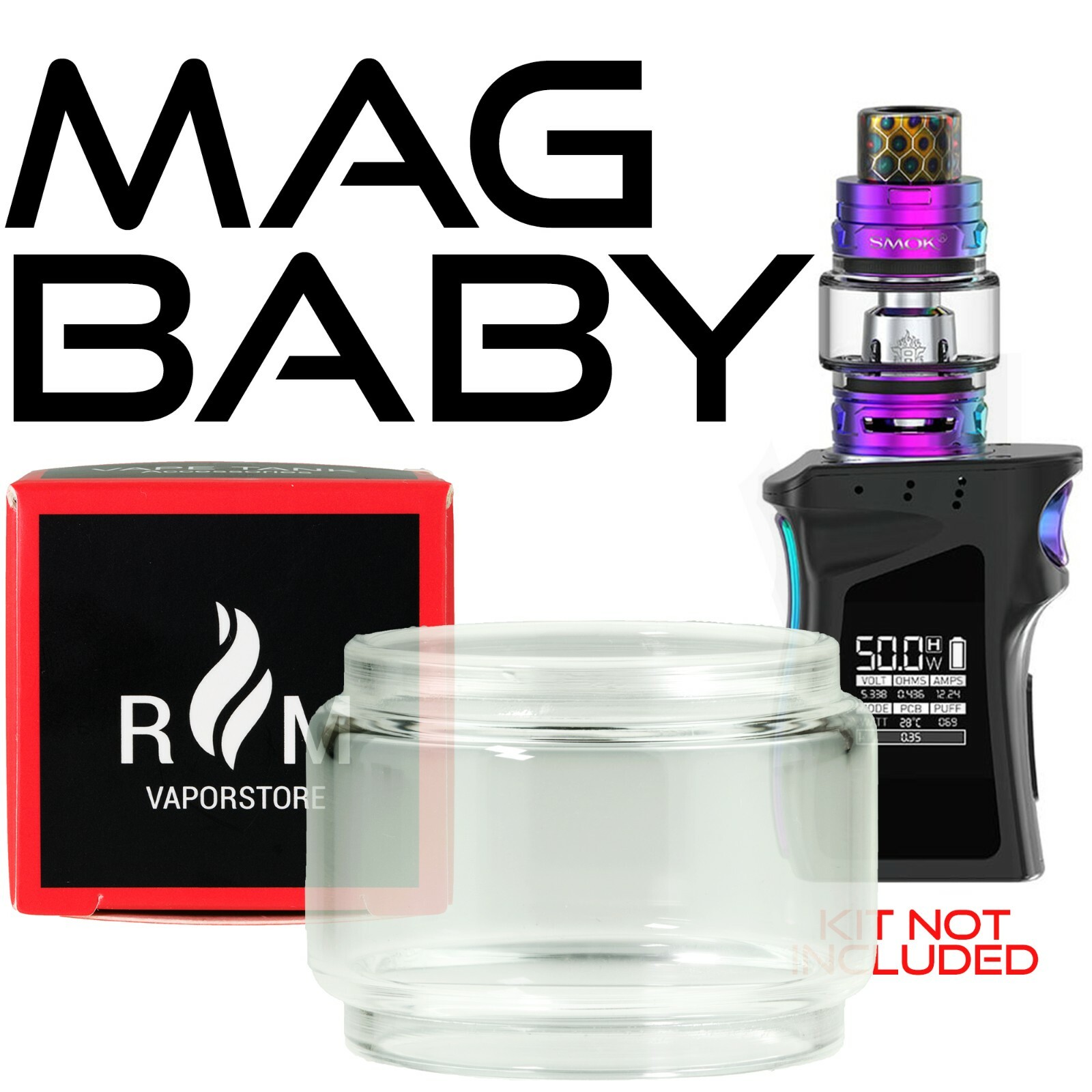 x1 SMOK Bubble Glass for Tanks Kits All Vape Models UK | eBay