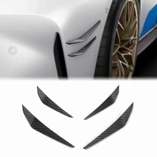 Real Carbon Fiber Front Side Splitter Fin Fit for BMW M3 G80 2020-2021 ...