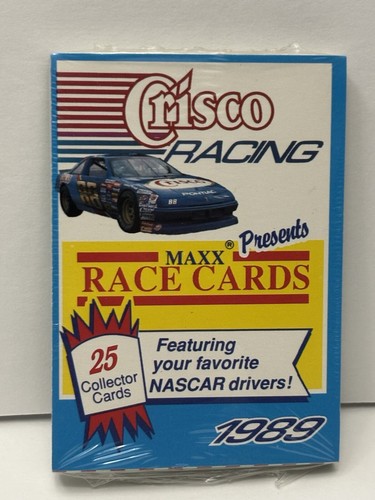 Crisco Racing MAXX Cards - 1989 - Sealed - Dale Earnhardt - 25 card set ...