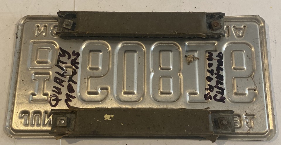 vintage 1991 north carolina license dealer plate ID-60816 | eBay