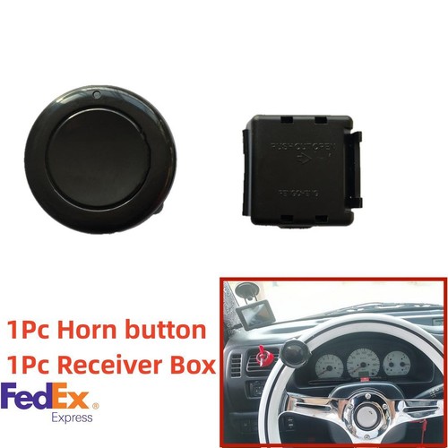 12V Universal Car Truck Wireless Horn Button Auto Steering Wheel Horn ...